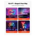 LED Neon Rope Light, 16.4ft RGB-IC Strip, App & Voice Control - Walmart.com