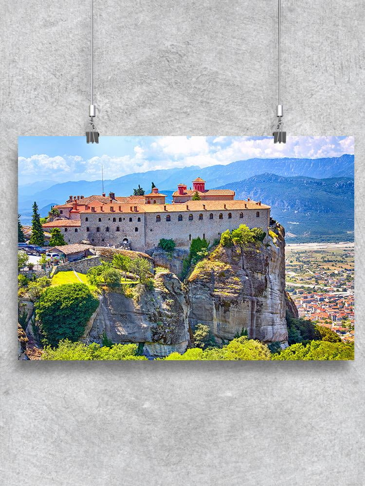 The Meteora Monasteries Poster -Image by Shutterstock - Walmart.com