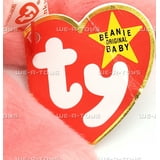 Ty Beanie Baby Original: Inky the Octopus - Pink Stuffed Animal MWMT ...