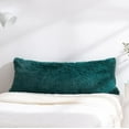 Reafort Luxury Furry Soft Long Hair PV Fur, Faux Fur Body Pillow Case ...