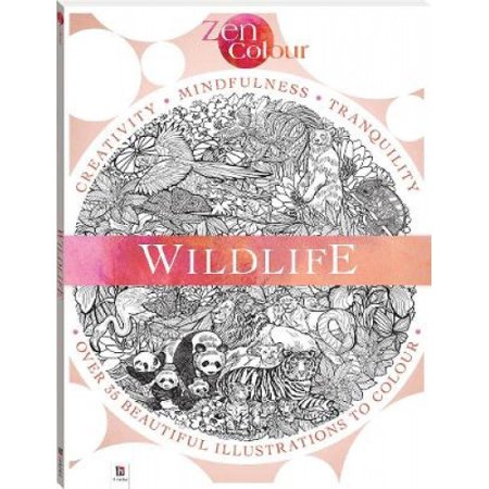 Zen Colour: Wildlife (2019 Ed) (Zen Colouring) | Walmart Canada