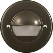 NICOR Lighting 10-Inch Textured Frosted Glass Recessed Step Lighting ...