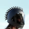 SharkTRUE Reflective Spike Helmet Sticker – Cut-to-Fit Rubber Visor ...