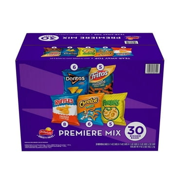 Frito Lay Bold Mix Variety Pack Chips, Snack Assortment Multipack (50 ...