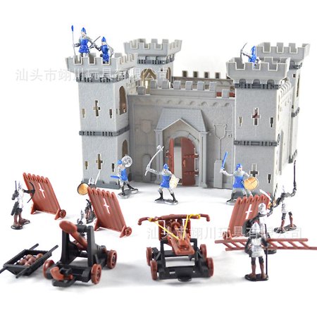 19pcs Medieval Knight Catapult Castle Soldiers Infantry Action Figures ...