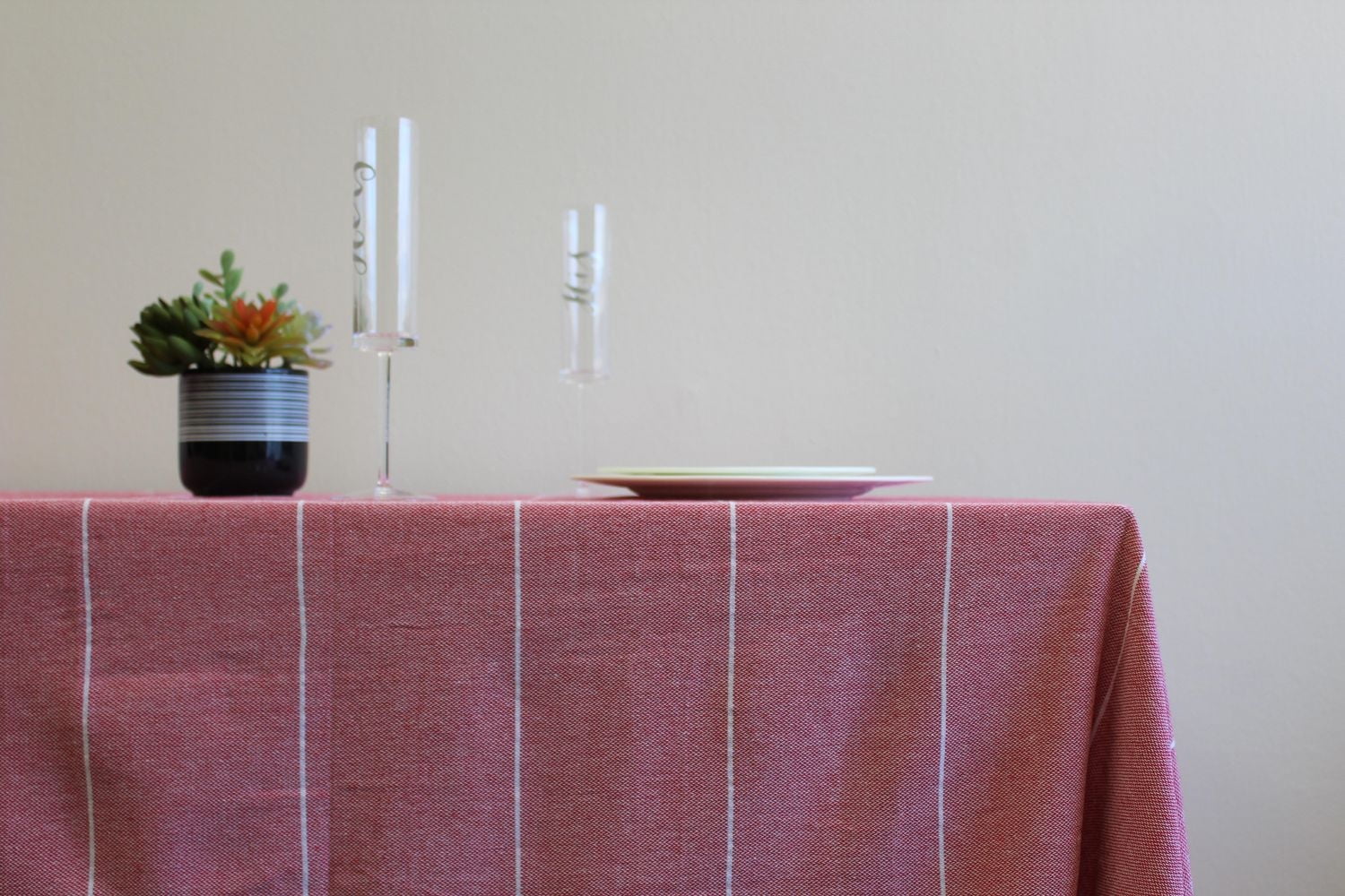 Fabstyles Fouta 100% Cotton Stripe Table Cloth - Walmart.ca