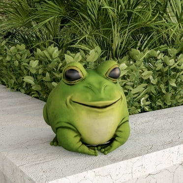 Design Toscano Flowery Frog Garden Welcome Statue - Walmart.com