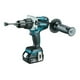 Rotomartillo Atornillador Inalámbrico 18V 1/2"+Cargador+2 Baterías+Maletín DHP481RTJ Makita ...