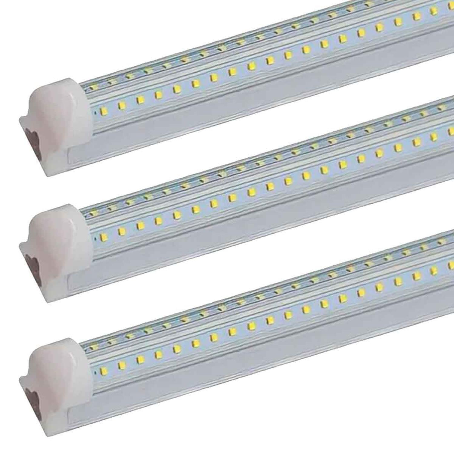 Tubo Led Base Aluminio Doble Tira Luz Blanca 30w (180w) 1.20m 3 piezas Igoto T8W30R02 | Bodega ...