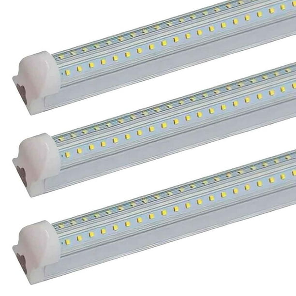 Tubo Led Base Aluminio Doble Tira Luz Blanca 30w (180w) 1.20m 3 piezas Igoto T8W30R02 | Bodega ...