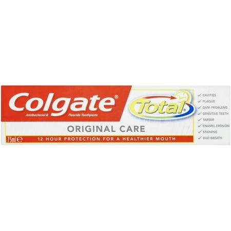 Colgate Total 75ml Advanced Antibacterial and Fluoride Toothpaste ...