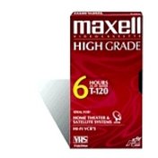 Maxell Standard VHS Videocassette - Walmart.com