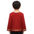 Aislor Boys Praise Dance Pullover Top Long Sleeve Metallic Church ...