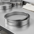 Lazsy Round Flour Sifter Stackable Stainless Steel Sifter Easy to Clean ...
