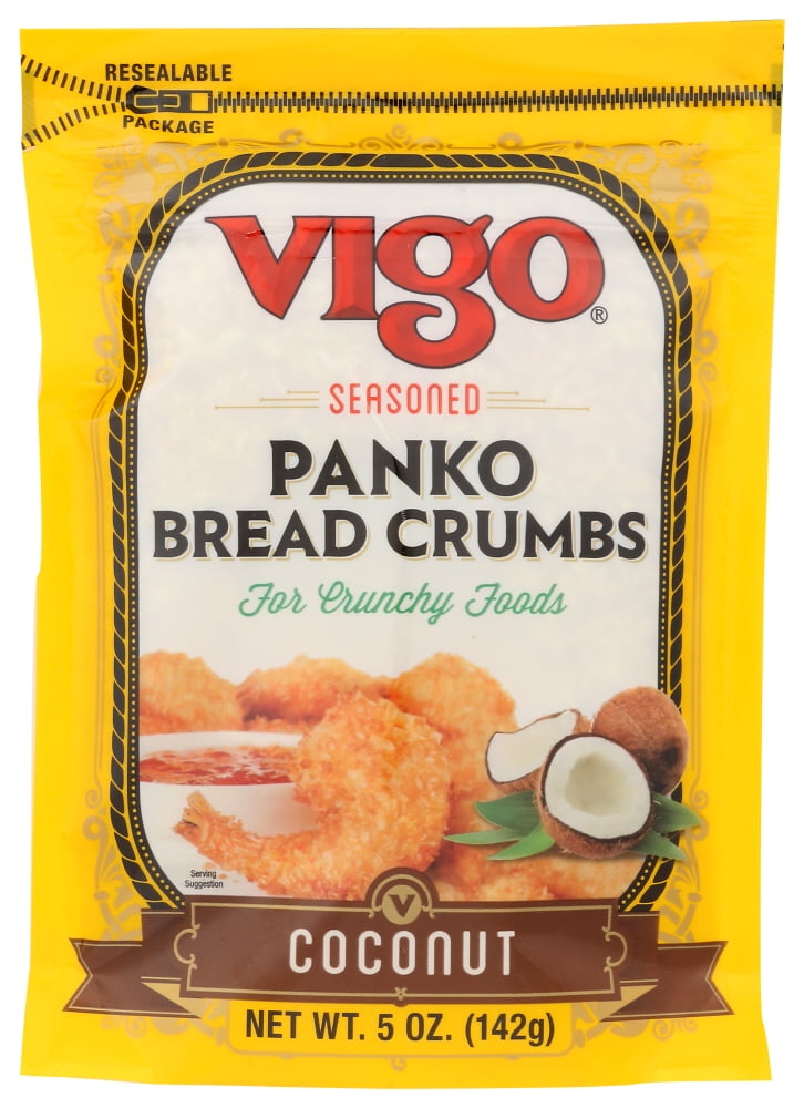 Vigo Foods Seasoned Panko Bread Crumbs, Coconut, 5 oz - Walmart.com