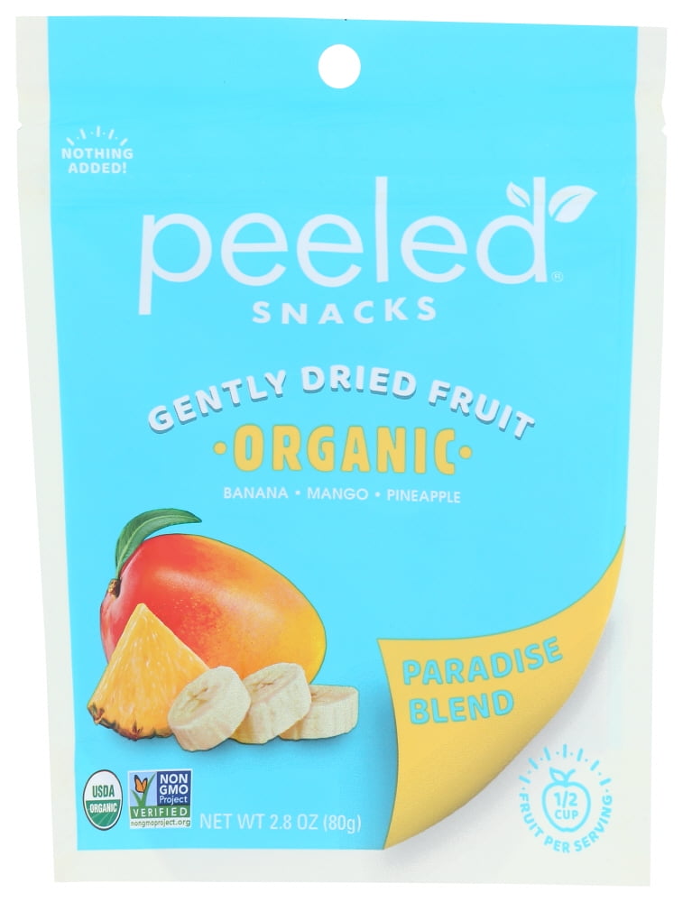 Peeled Snacks Gently Dried Fruit Paradise Found, 2.8 Oz - Walmart.com