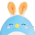 Squishmallows 8-inch Bebe the Blue Bird Plush Toy with Bunny Ears ...