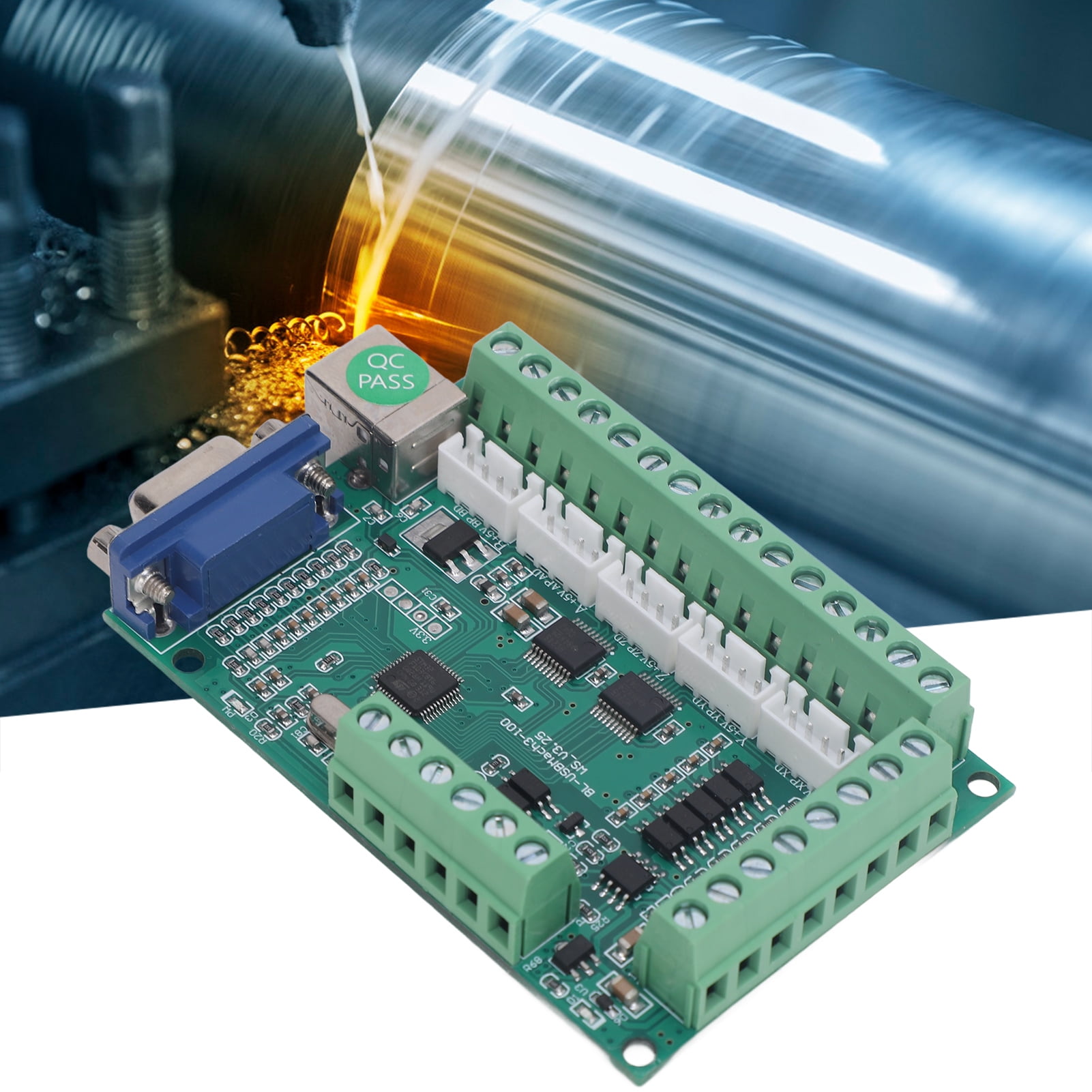 5 Axis Control Board, Easy To Connect CNC Stepper Motor Driver Controller Board 32 Bit STM ...