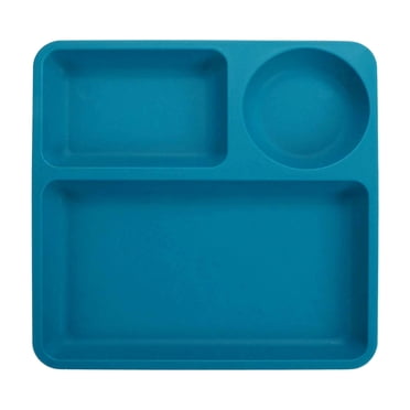 Health Beet Portion Plate for Kids, Toddlers - Rectangle Kids Plate ...