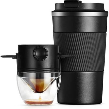 PowerXL Grind & Go Coffee Maker, Automatic Single-Serve Coffee Machine ...