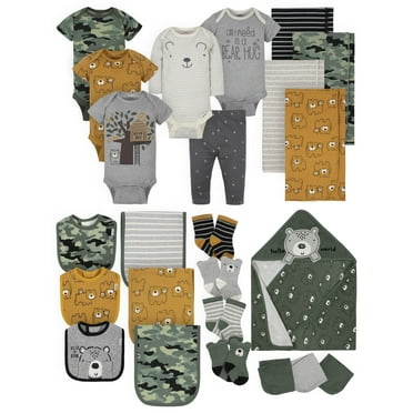 Wonder Nation Baby Boy or Girl Gender Neutral Shower Layette Gift Set ...