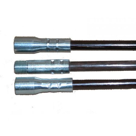 Black Fiberglass Heavy Duty Rod - .480 Dia. X 6' - Walmart.com