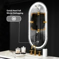 Magnifique Led Mirror for Bathroom Vanity Mirror with Lights Adjustable ...