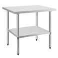 30" x 36" 18-Gauge Stainless Steel Commercial Work Table - Walmart.com