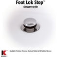 Bath Drain Foot Lock Stop, Plastic - Walmart.com