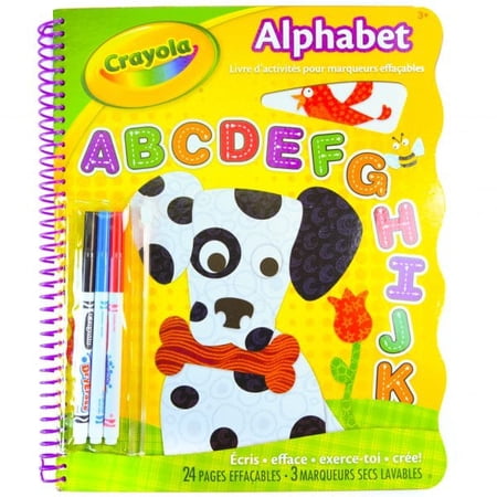 French Language – Crayola Alphabet livre dactivites pour marqueurs ...