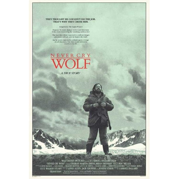 Never Cry Wolf POSTER (27x40) (1983) - Walmart.com - Walmart.com