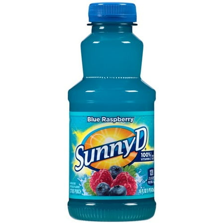 Sunny D Blue Raspberry 16oz Bottle - Walmart.com