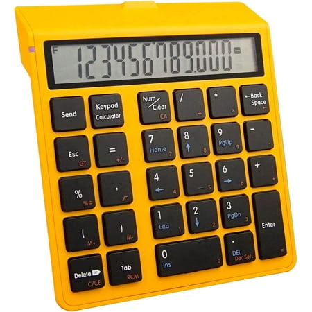 Sunreed 2 in 1 Wireless Numeric Keypad Calculator Numpad,Bluetooth ...