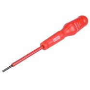 Unique Bargains Plastic Handle Ceramic Core 2.4mm Slotted Screwdriver ...