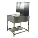 34 in. Trompo Gyros Shawarma Machine, Tacos Al Pastor Griddle Cooker ...