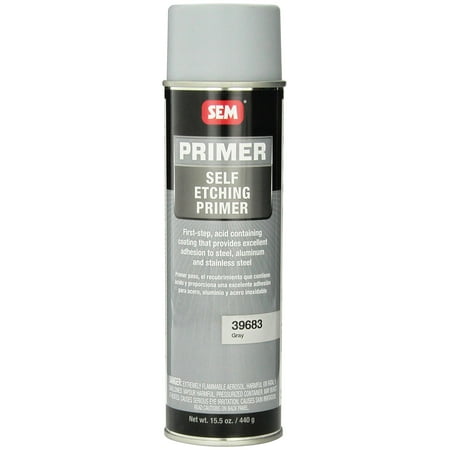 Sem Products SEM-39683 Self-etching Primer, Gray, 20 Oz. Aerosol Can ...