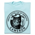 Cameron the Cat Circle Logo TShirt Trending Tee Best Gift Shirts ...