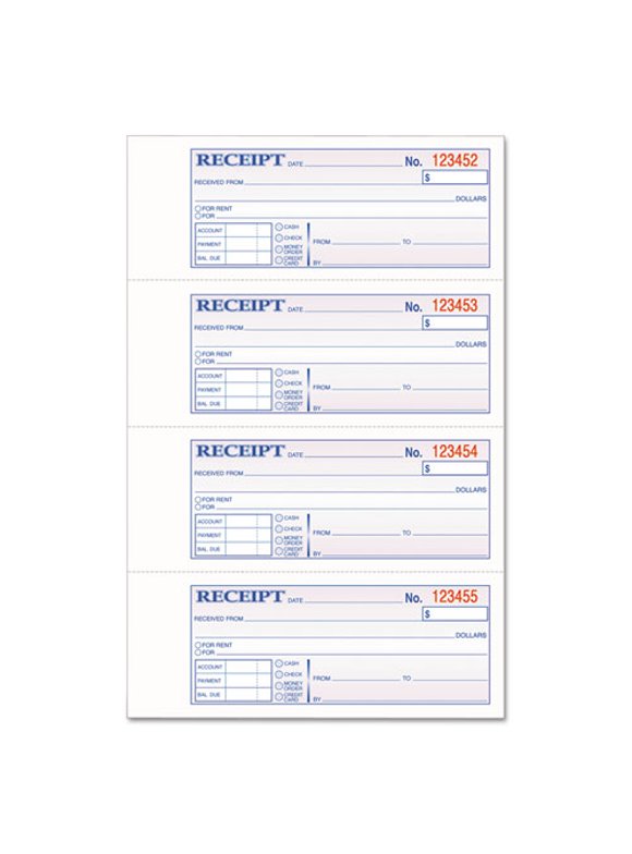 Receipt & Order Books in Forms & Recordkeeping - Walmart.com