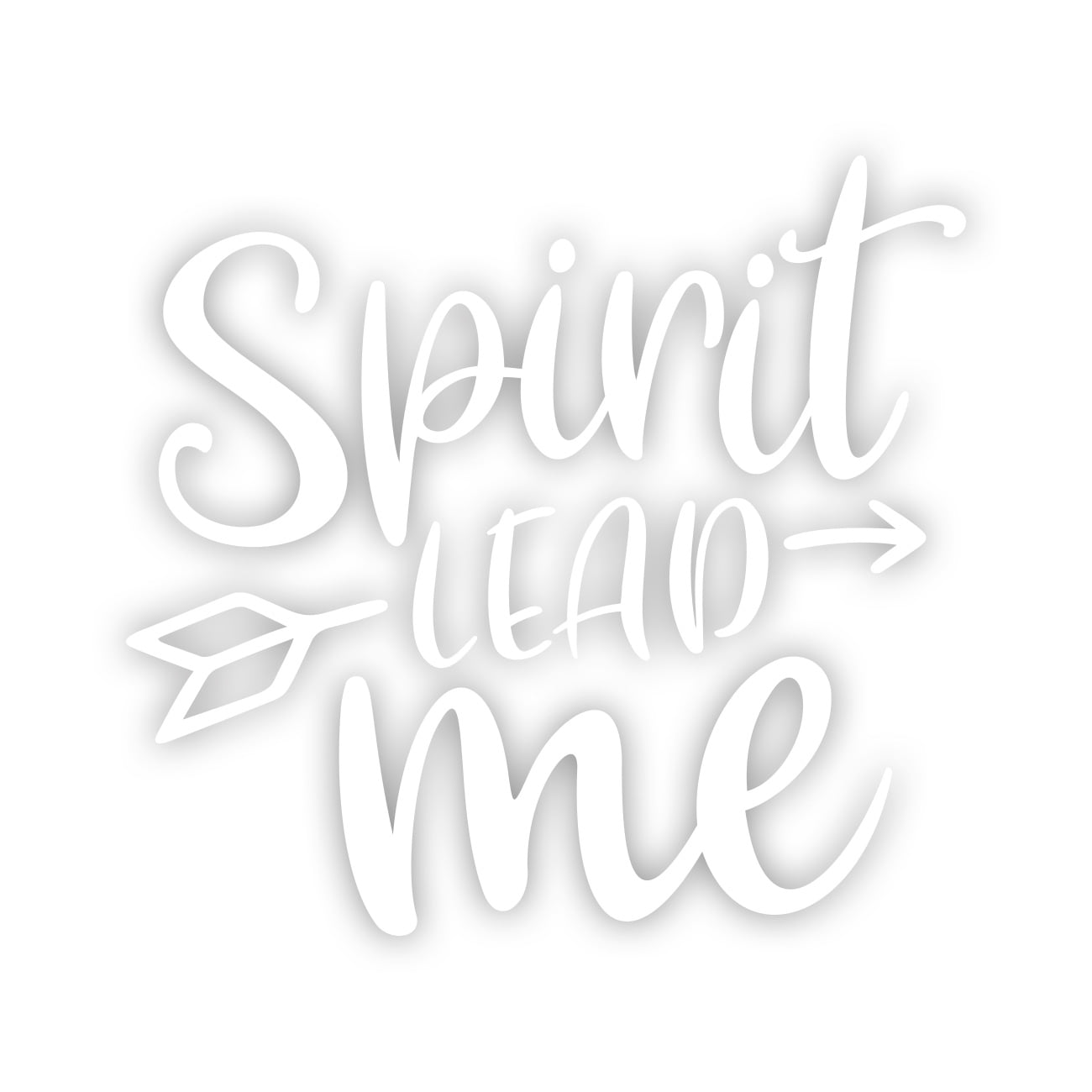 Spirit Lead Me Sticker Decal Die Cut - Self Adhesive Vinyl ...