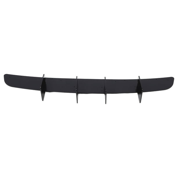 Bumper Lip Spoiler Body Kit, Sporty Look Glossy Black Rear Bumper Lip ...