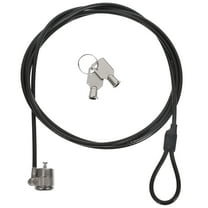 StarTech.com LTLOCK4D Laptop Cable Lock - With Swivel Hinge - 2m / 6.5 ...