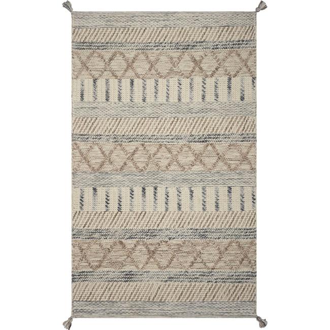 HomeRoots 350189 6 x 9 ft. Polyester Greige Area Rug - Walmart.com