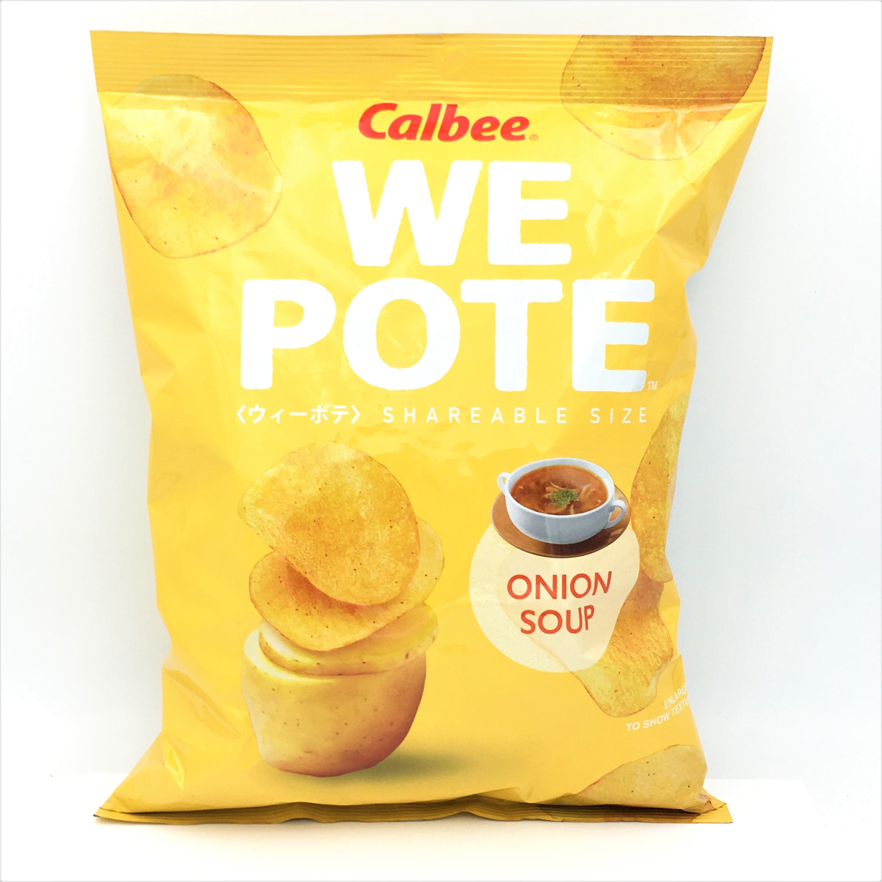 Calbee We Pote Onion Soup Flavored Potato Chips 6oz/ 170g - Walmart.com