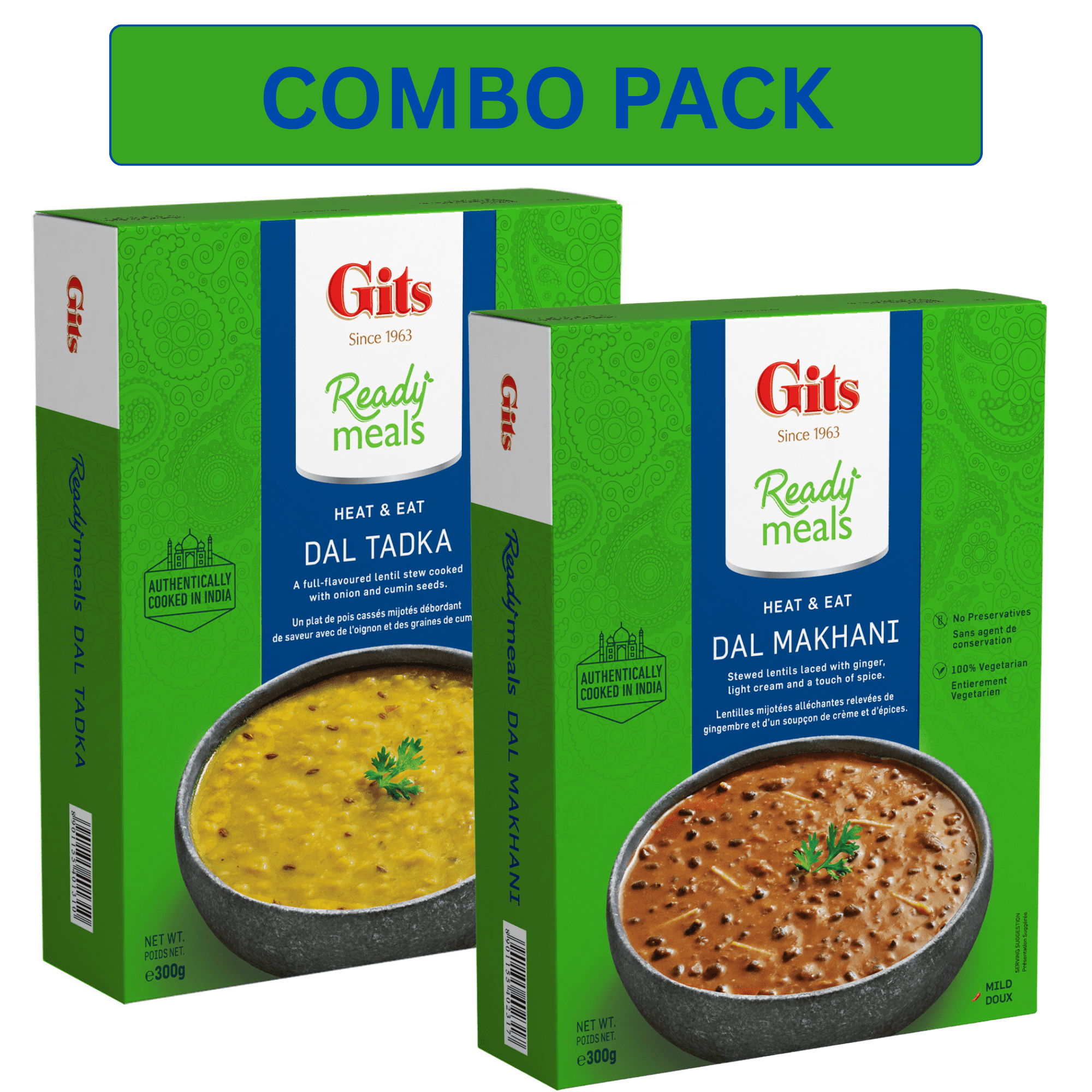 Click here for Gits Ready Meals Heat & Eat Indian Lentil Dish - D... prices