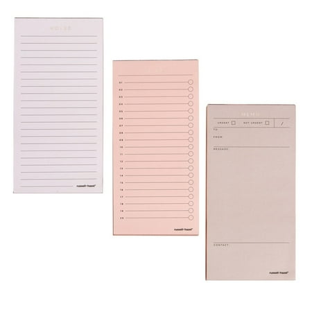 Essential Composition Notepad Set Blush - russell+hazel 12-3 packs