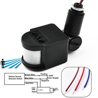 Infrared PIR Motion Sensor Switch Motion Sensor Light AC Detector ...