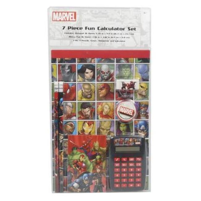 DDI 2323485 Marvel Universe Calculator Set - 7 Piece - Case of 12 - 12 ...