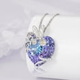925 Sterling Silver Necklace Turquoise Opal Moonstone Crystal Malachite ...