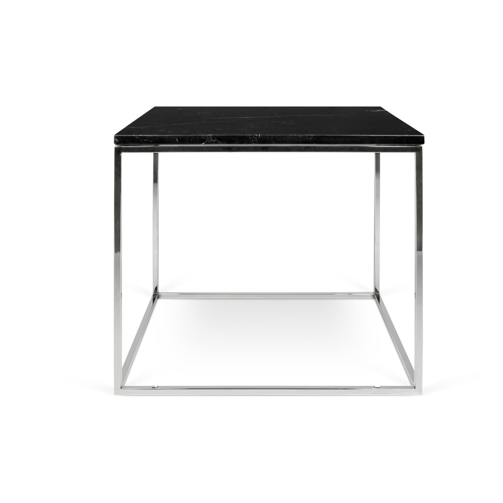 Gleam 20x20 Marble Side Table - Walmart.com
