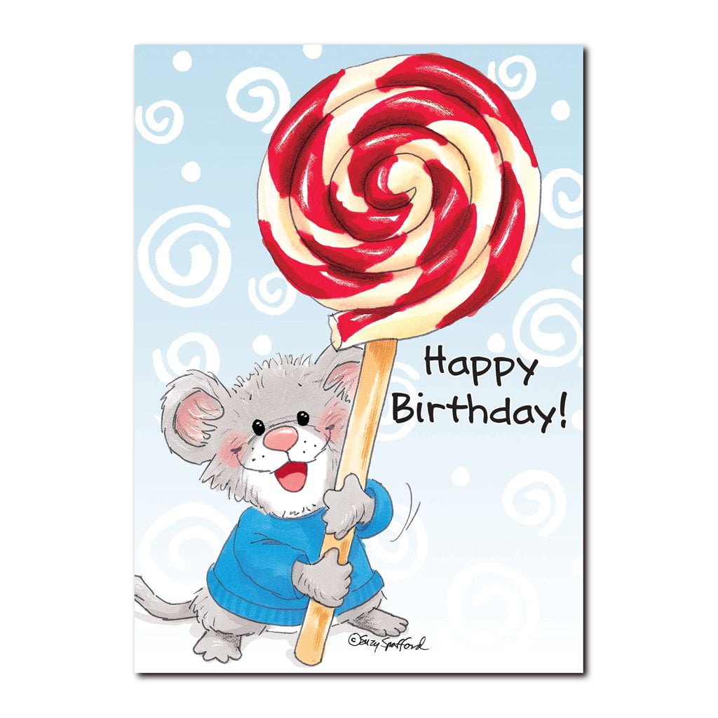 Herkimer Lollipop Birthday Greeting Card - Walmart.com